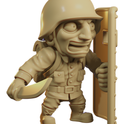 STL file Frame from Metal Slug Chibi 🖼️ ・3D printing template to ...