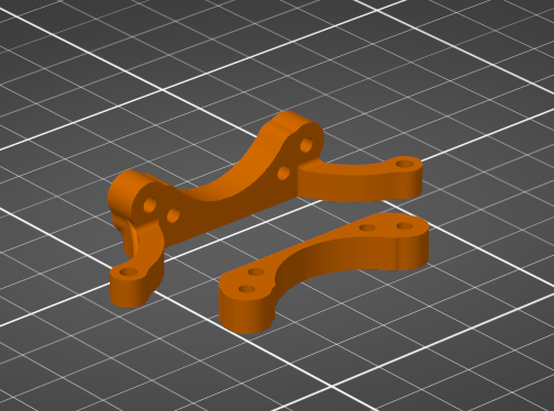 👽 MST FRX 30mm Fan/Body mount・ STL File for 3D printing・Cults
