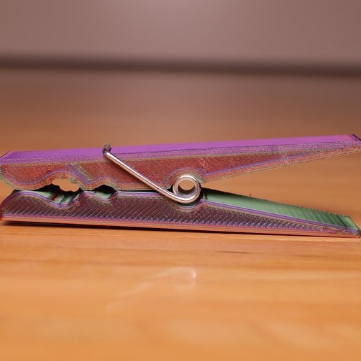 🌳 Clothspin / Clothes peg・ STL File for 3D printing・Cults