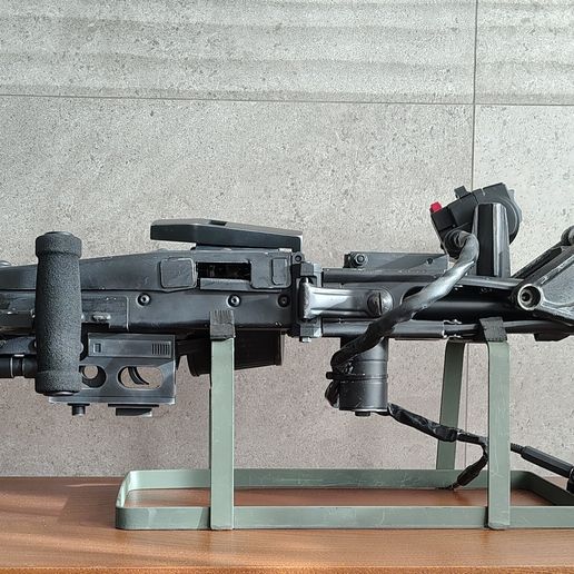 🔫 USCM M56 Smartgun kit 3D for AGM MG42 airsoft , Aliens Colonial ...