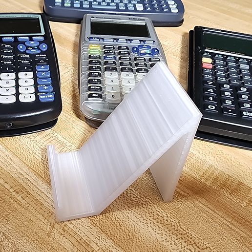 🪞 Calculator Stand・ STL File for 3D printing・Cults