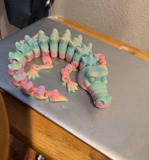 3D print Crocodile Crocmo / Alligator Articulated / Print-in-Place Croc ...