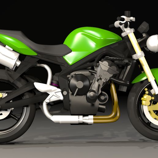 STL file Triumph street triple 675 S/ R 2007 - 2011 – printable ...