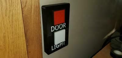 🎭 Fnaf Door/Light button・Free 3D File for ・Cults