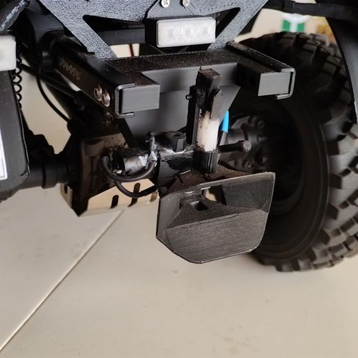 🚕 Towing hitch for MOG 4 TRX Single CAB from JESSECAD・ STL File for 3D ...