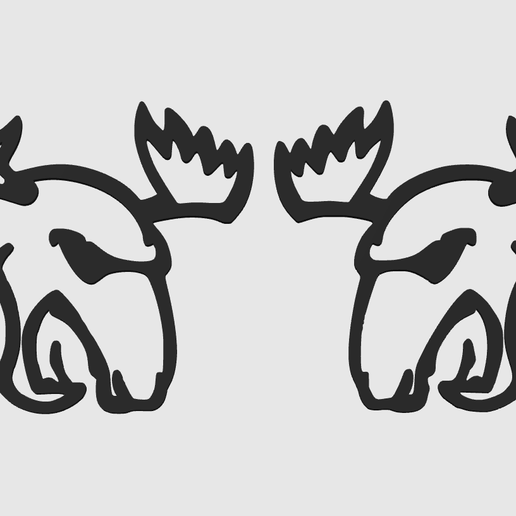 🚙 Hell Moose・ STL File for 3D printing・Cults