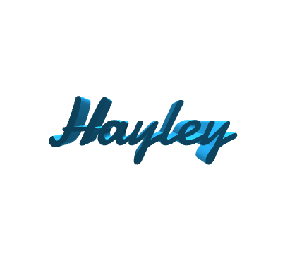 👩 Hayley・ STL File for ・Cults