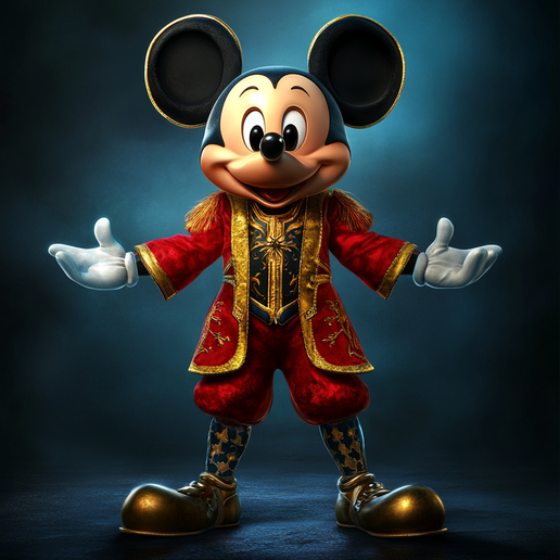 🤴 Prince MIckey Mouse・ STL File for 3D printing・Cults