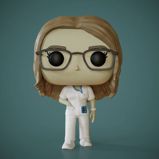 OBJ file Nurse - Nurse 🏥 ・3D printable design to download・Cults