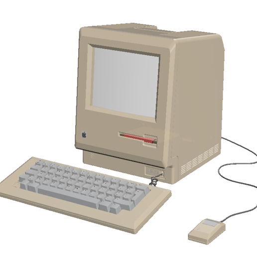 STL file Apple Macintosh 🍎 ・3D printing template to download・Cults