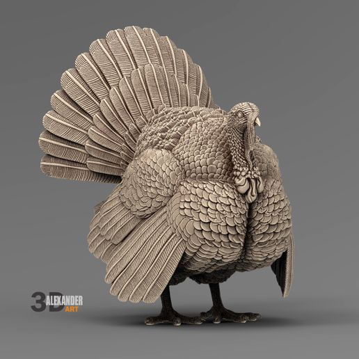 🖨️ gobbler 3D print model・ STL File for 3D printing・Cults