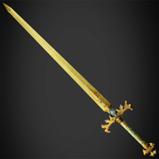 🗡️ Sword Art Online Alice Fragrant Olive Sword for Cosplay・ STL File ...