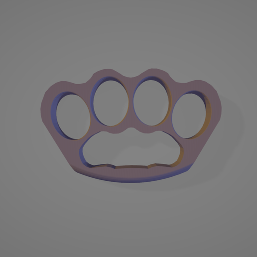 STL file Knuckle Duster K2000 🛠️ ・Design to download and 3D print・Cults