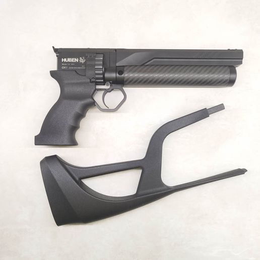 🔫 Huben GK1 V3 Detachable Stock (Quick-Remove/Install)・ STL File for 3D ...