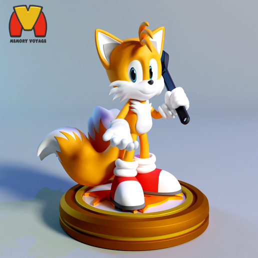 🔧 Tails with The Wrench・ STL File for 3D printing・Cults
