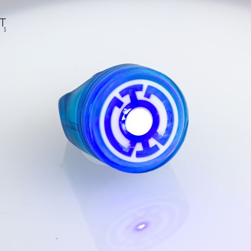blue lantern ring stl