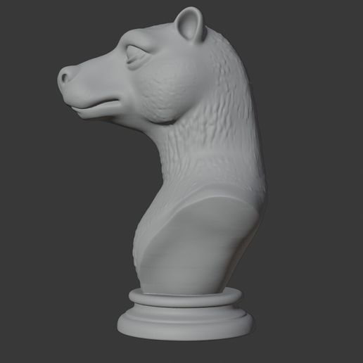 👤 Mongoose Head Bust 3D Model - Bust STL Printable・ STL File for 3D ...
