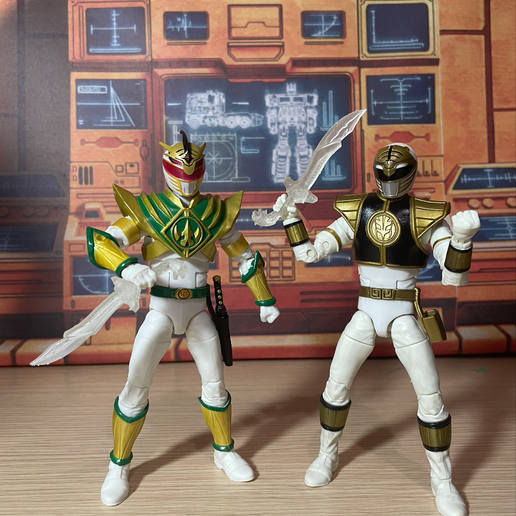 🗡️ Saba White Ranger Sword・ STL File for ・Cults