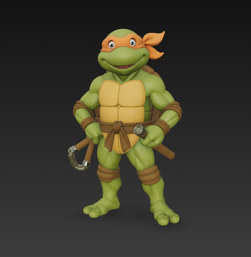🥷 Mutant ninja turtles Set・ STL File for 3D printing・Cults