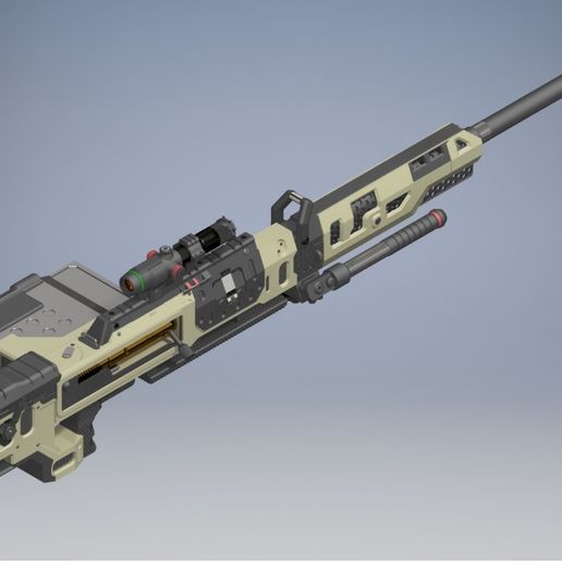 🖨️ Apex Legends Kraber Cosplay Prop・ 3D File for 3D printing・Cults