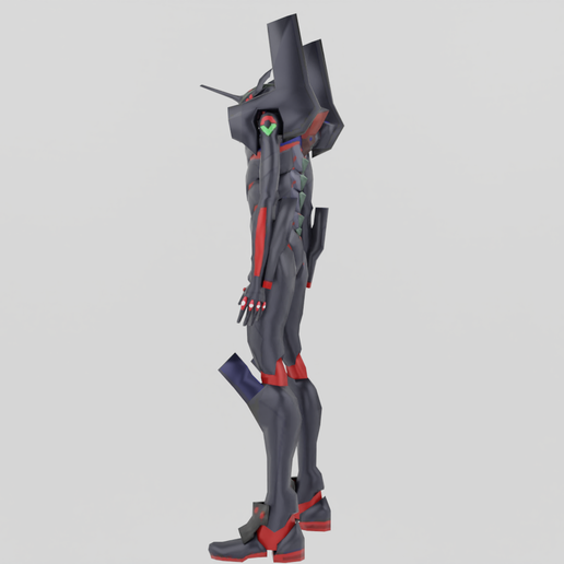 🎲 Evangelion EVA MK 09 2 Textured Lowpoly・ OBJ File for ・Cults