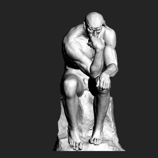thinking statue edit