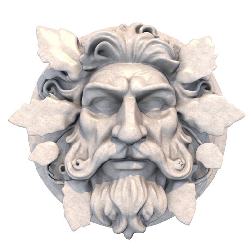👨 Green Man 8・ STL File for 3D printing・Cults