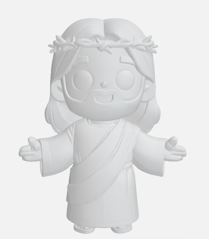 ️ Jesus Christ・Free STL File for 3D printing・Cults