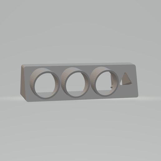 🛞 Skoda Fabia Gauge Holder 3PC UK Verison・ STL File for 3D printing・Cults