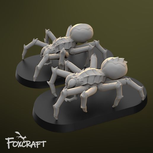 🕷️ Brood of the Spider Queen・ STL File for 3D printing・Cults