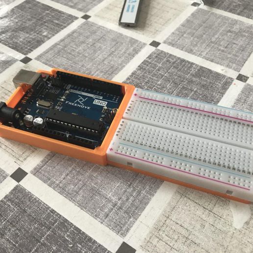 Download free STL file Automation - Arduino / Breadboard Holder • Model ...