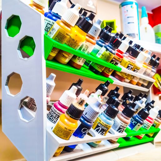 🎨 color organizer・Free STL File for 3D printing・Cults