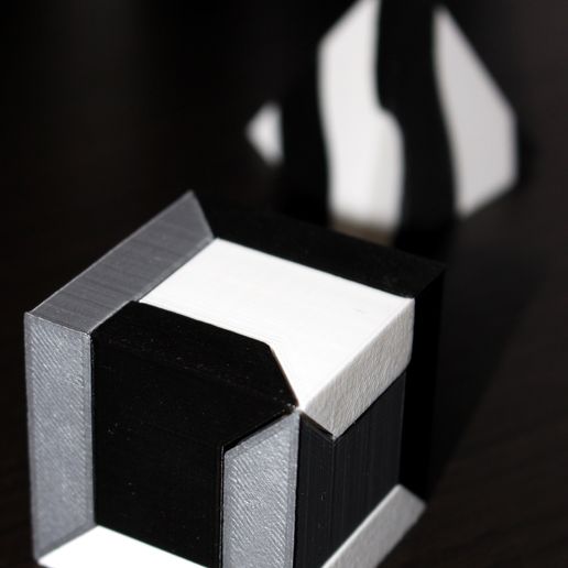 3D printable Slideways Cube • made with Anet A8・Cults