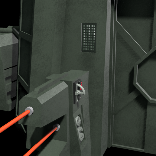 3D file Star Wars Imperial Mapuzo Checkpoint Diorama for 3.75" figures ...