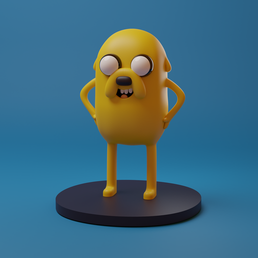 🐕 jake the dog・Free STL File for 3D printing・Cults