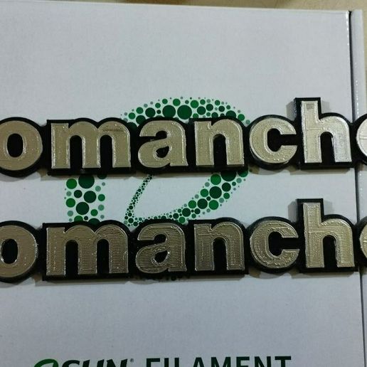 🛒 JEEP COMANCHE EMBLEM・ STL File for ・Cults