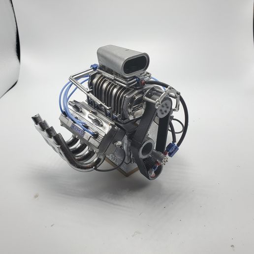 👽 Donovan 417 engine・ STL File for 3D printing・Cults