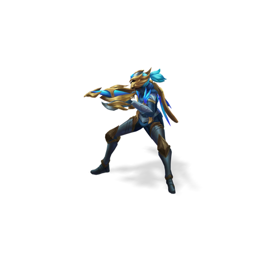 STL file Warden Quinn League of Legends 3D print model 🦸 ・Model to ...