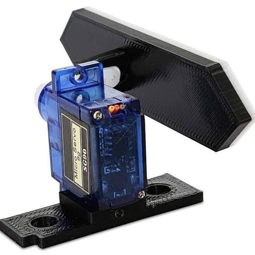 🕰️ 7 Segment Display Servo Clock・Free 3D File for ・Cults