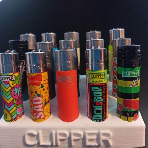 clipper lighter collection case