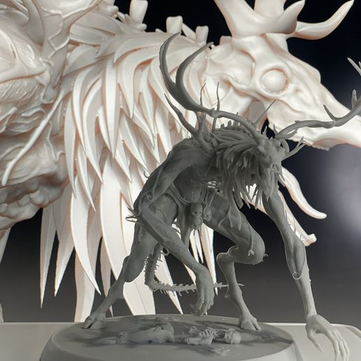 👹 CREATURE - WENDIGO 3D model・ STL File for 3D printing・Cults