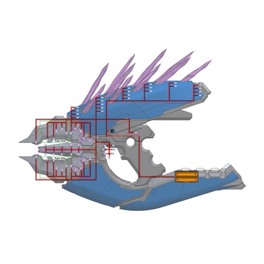 😇 Needler - Halo Infinite - Printable 3d model - STL files・ 3D File for ...