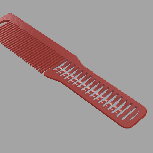 🧞‍♂️ Comb・ STL File for 3D printing and CNC machining - Laser cutting・Cults