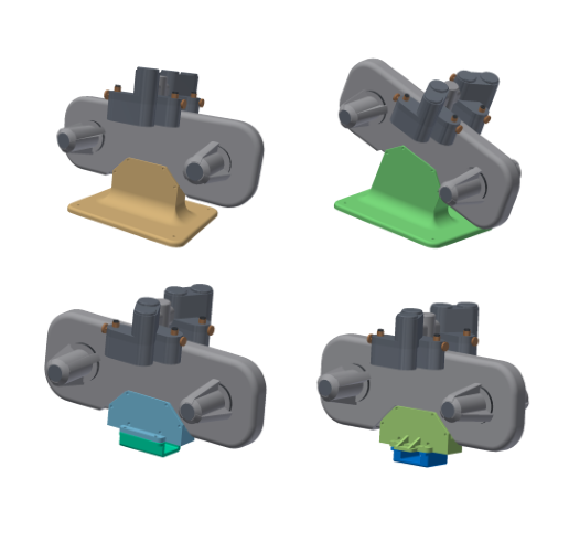 🥼 Bambu Lab AMS Lite Top Mount for A1・ STL File for 3D printing・Cults