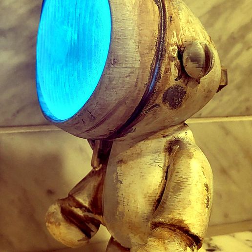 🔦 lamp man・ STL File for 3D printing・Cults