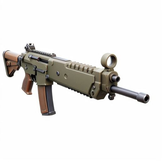 📁 556 Rifle 3D Model For Print - STL File - 3D Printing Weapon Model ...