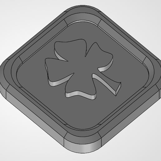 🍀 Last Chance luck game chip・Free STL File for 3D printing・Cults