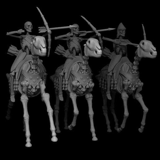 💀 Skeleton Scouts・Free 3D File for 3D printing・Cults
