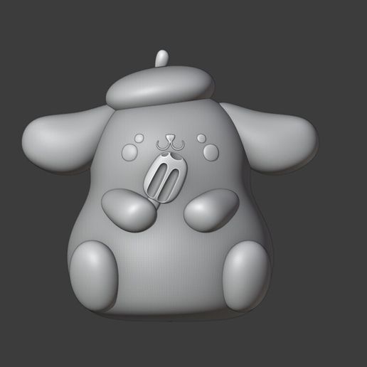 🎲 Pompompurin sanrio summer figure・ STL File for 3D printing・Cults