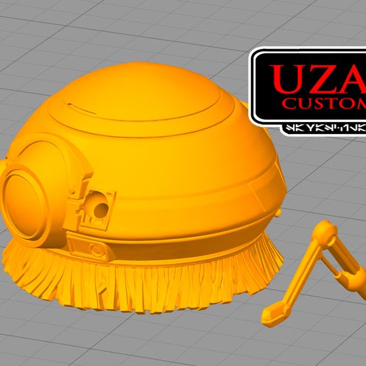 ⭐ Star wars outlaws Cleaning Secret Droid 3D print model・ 3D File for ...